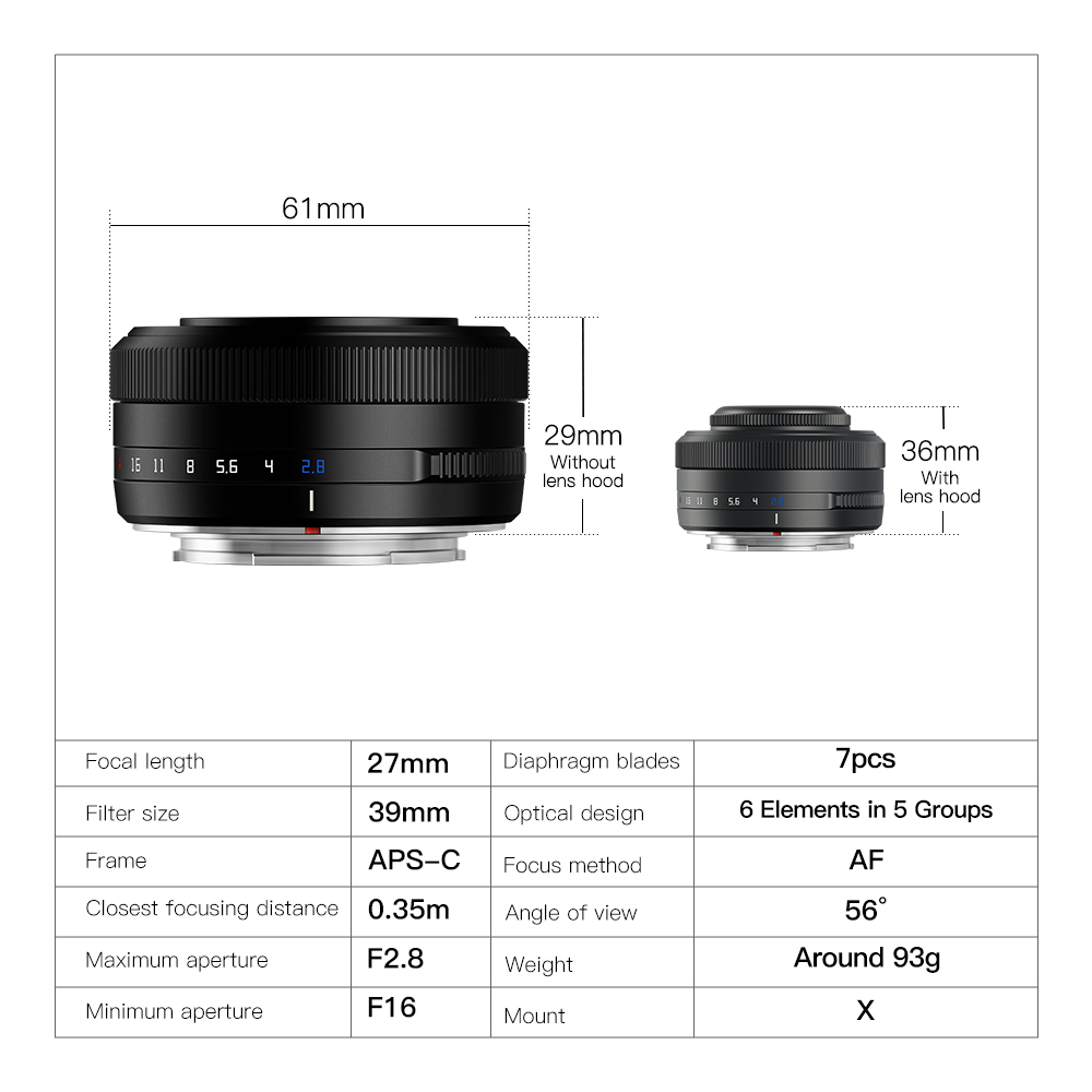 TTArtisan AF 27mm f/2.8 for Fujifilm - Giang Duy Đạt